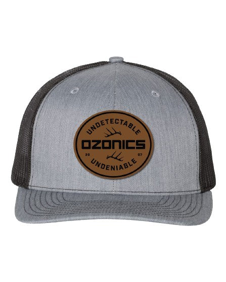 Ozonics Patch Trucker Hat (Grey) - Ozonics Hunting