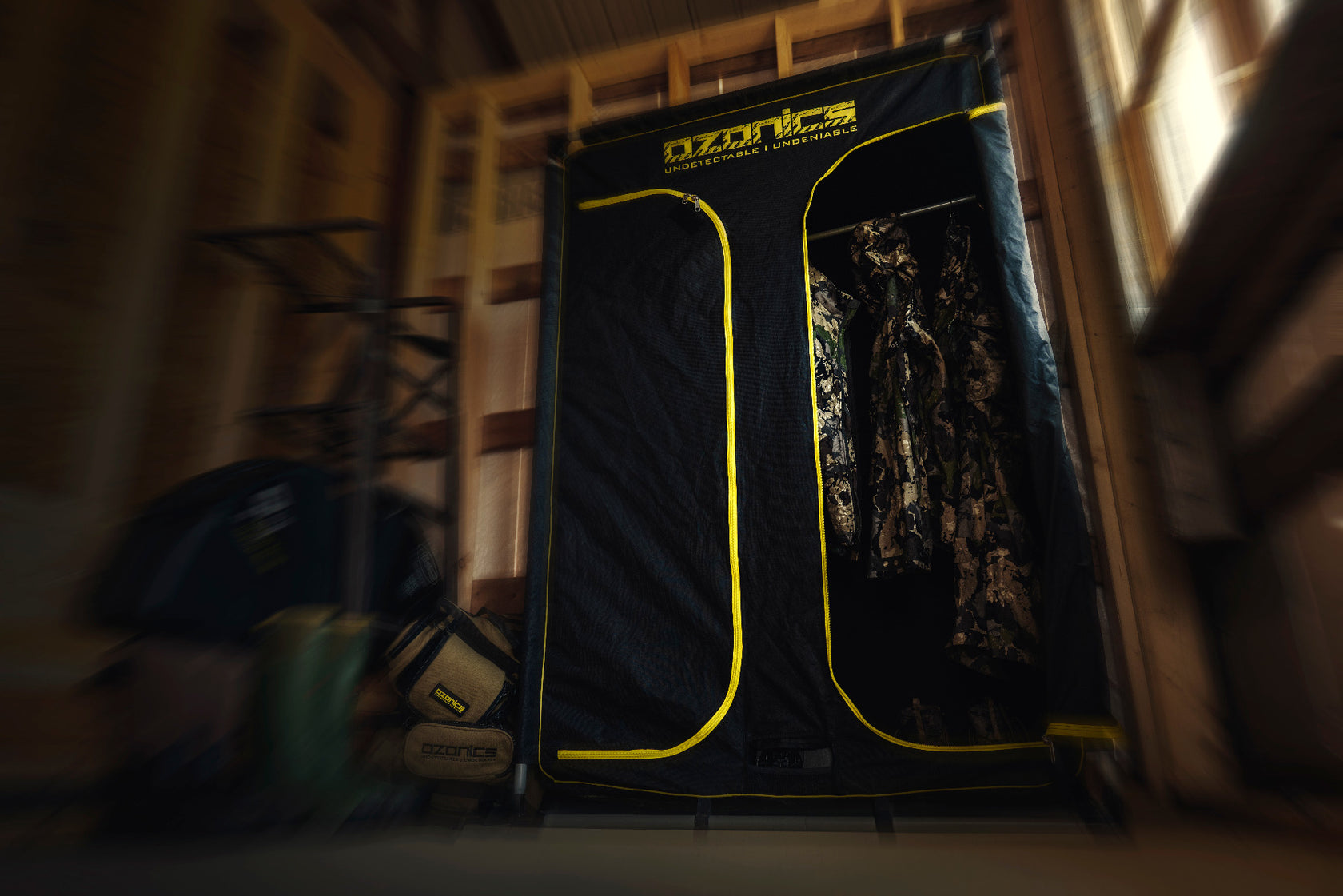 Ozonics O.N.E. Gear Locker for Deodorizing Apparel | Ozonics Hunting